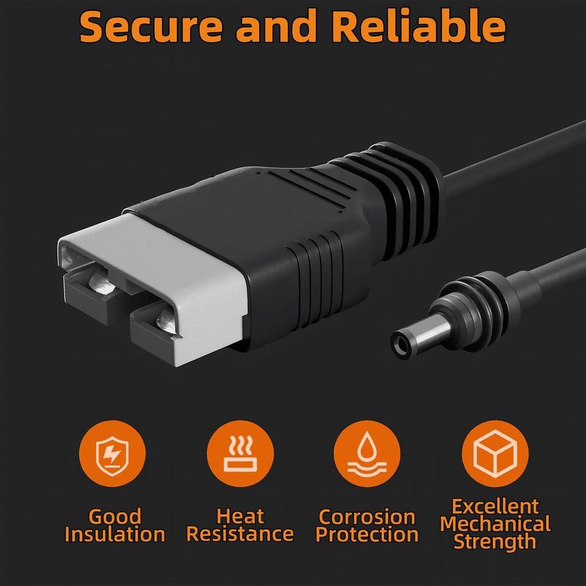 Starlink Mini - Anderson Plug to male DC